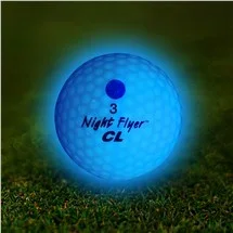 LED Golfball Blue - Nightflyer - Natgolfprodukter - Golfkompagniet